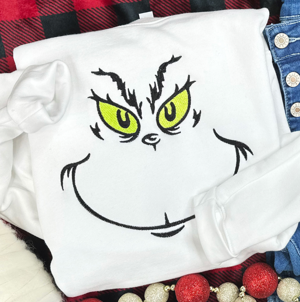 Green Guy Face – Stacy B Creations